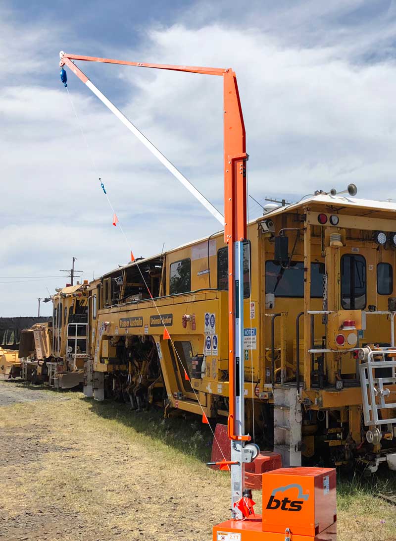 Fall arrest system for safety in rail maintenance - Lift and Hoist ...