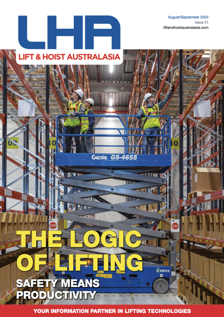 LHA July/Aug 2022 - Lift and Hoist Australasia | Industrial Lifting Trade Magazine