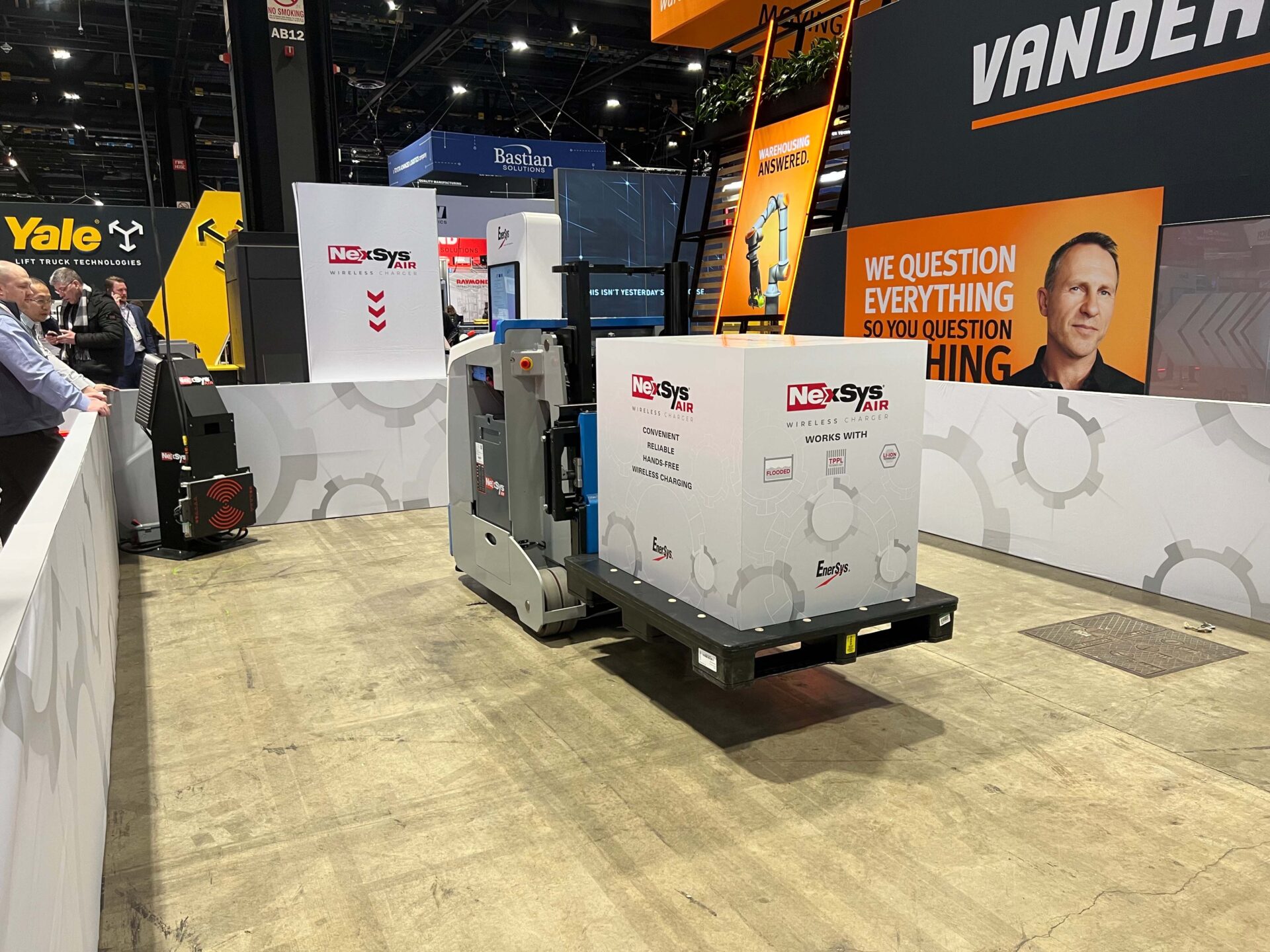 NexSys AIR wireless charger debuts at ProMat 2023 - Lift and Hoist ...