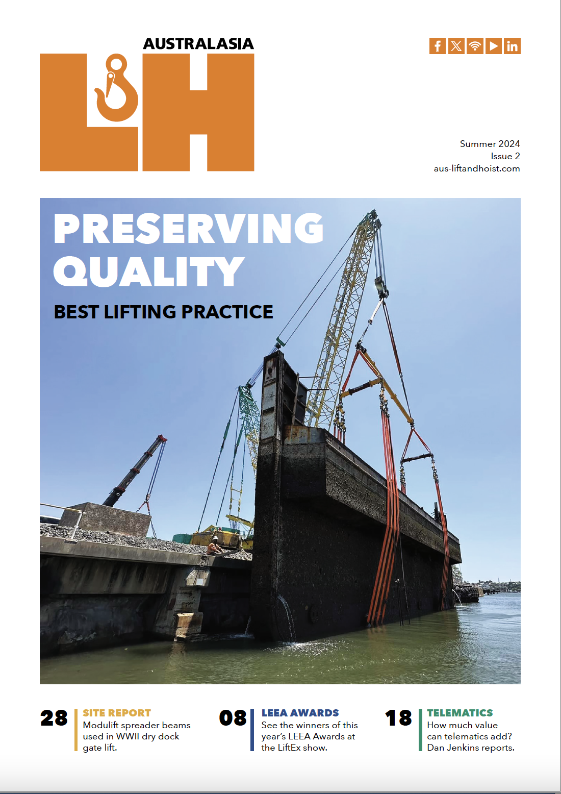 ALH Summer 2024 - Lift and Hoist Australasia | Industrial Lifting Trade ...